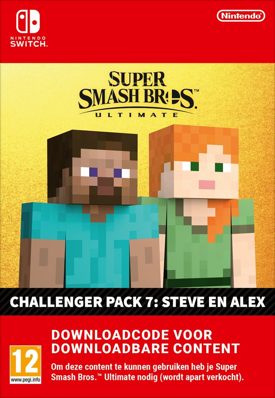 Super Smash Bros. Ultimate: Steve & Alex Challenger Pack - Nintendo ...