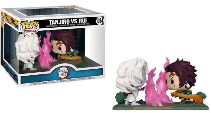 Acheter Funko Pop! Moment: Demon Slayer - Tanjiro vs. Rui - Figurines ...