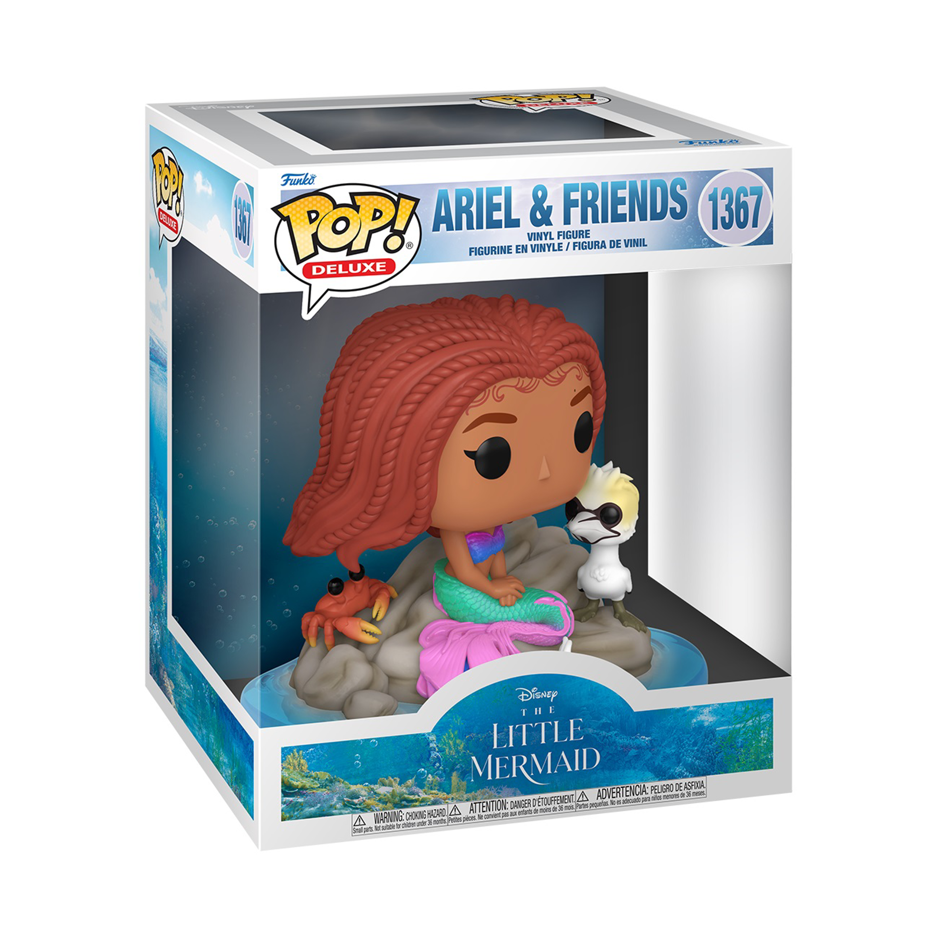 Funko Pop! Deluxe: The Little Mermaid (Live Action) - Ariel & Fr ...